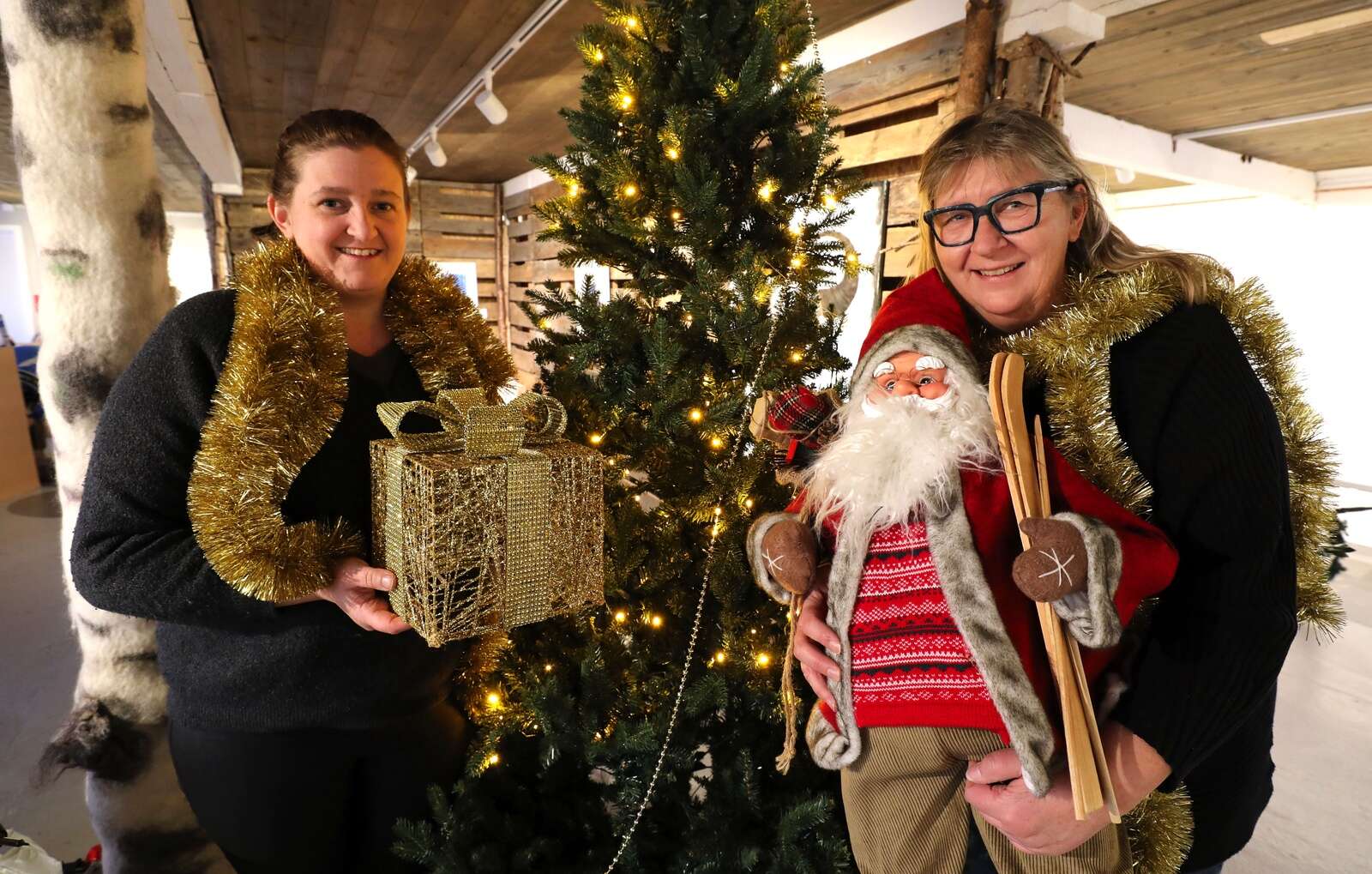 SLA - Laddar inför marknaden Jul på Karlsfors: ”Hoppas snön ligger kvar”