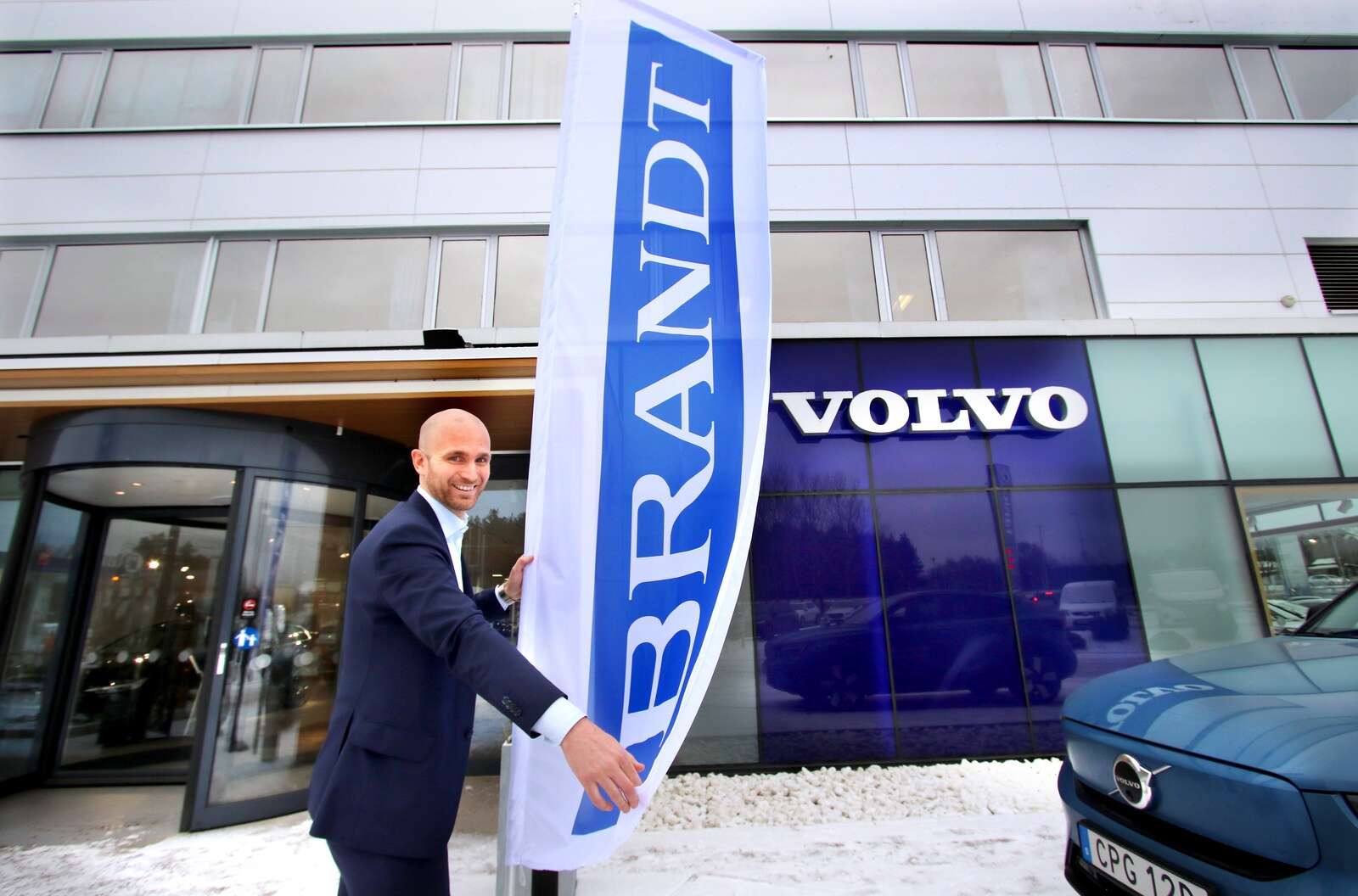 Mariestads-Tidningen - Ny anläggning – här kommer Brandt sälja Volvo ...