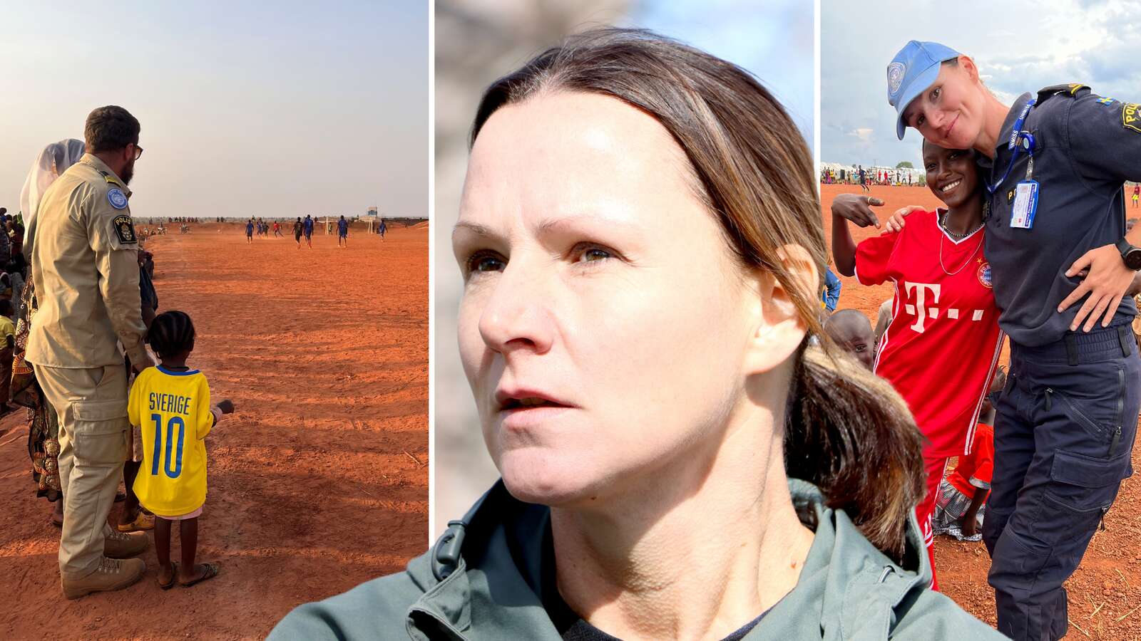 SLA - Polisen Sandra startade fotbollsprojekt i Sydsudan: ”Betyder allt”