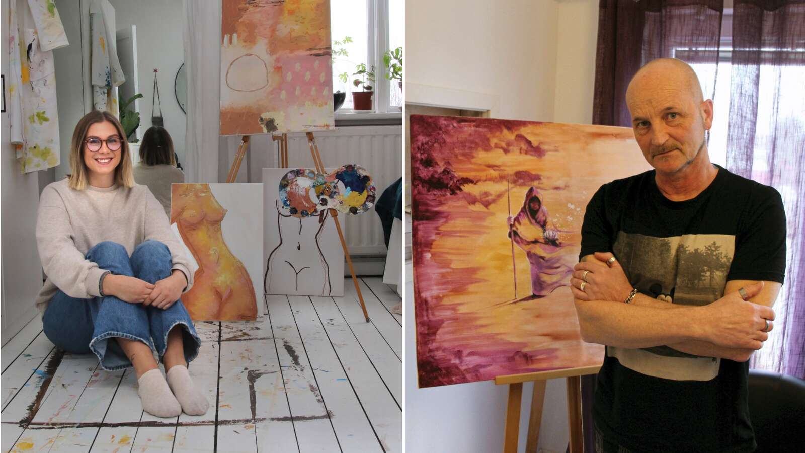 Mariestads-Tidningen - Konstnären Ronny R Steen ger 20-åriga Tindra ...