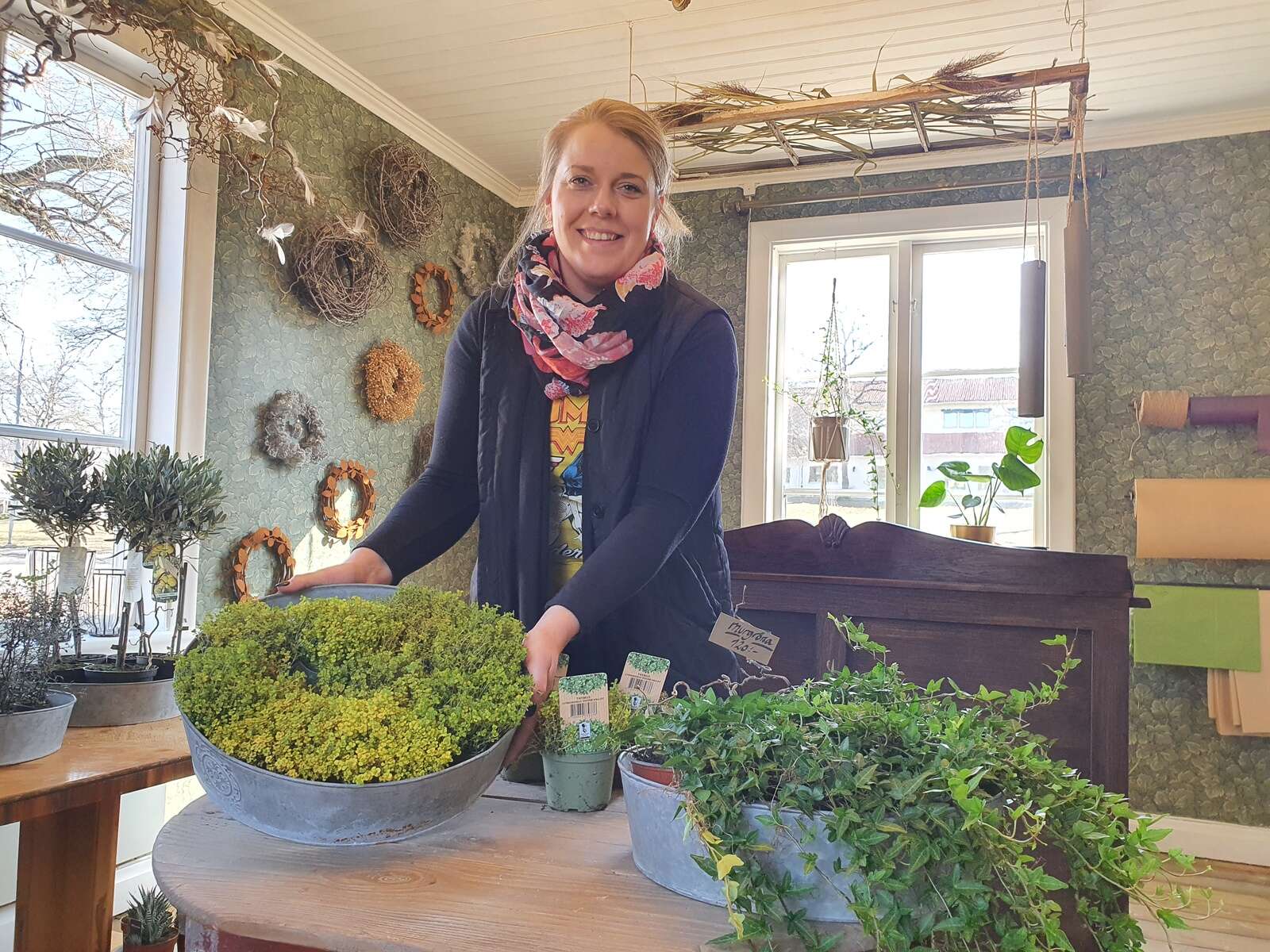 NLT - Sara öppnar blomsterbutik i Lundsbrunn: ”Spännande, nervöst och ...