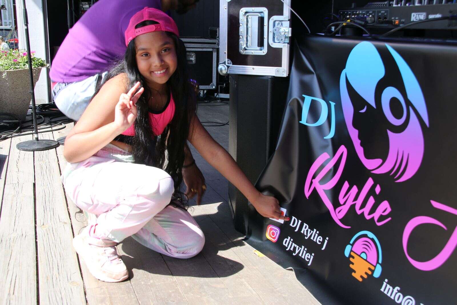 NWT - Krönika: Åttaåriga DJ Rylie tog plats på scenen: ”Partyhouse är ...