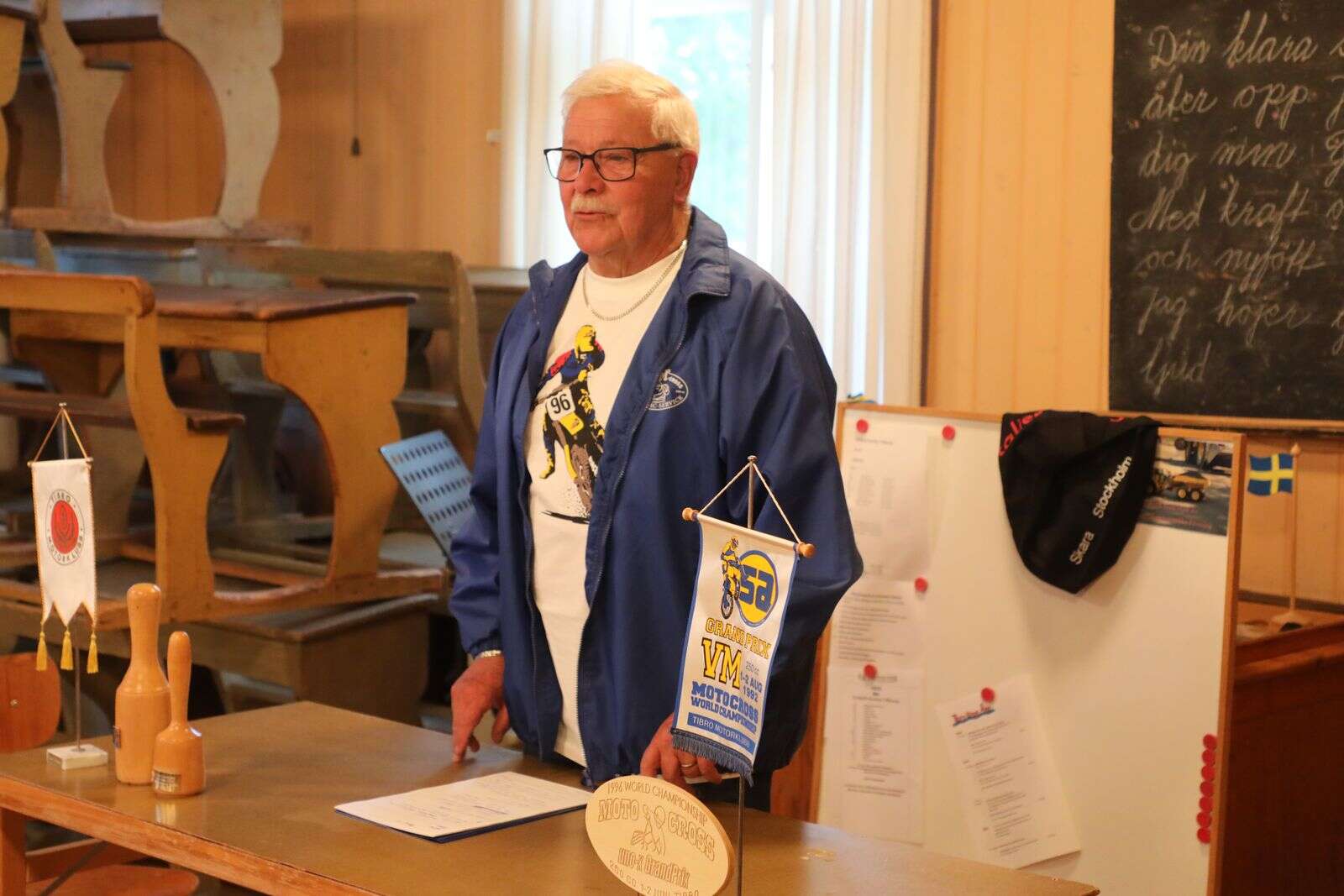 SLA - Bengt Edman skildrade legendarisk motorklubb