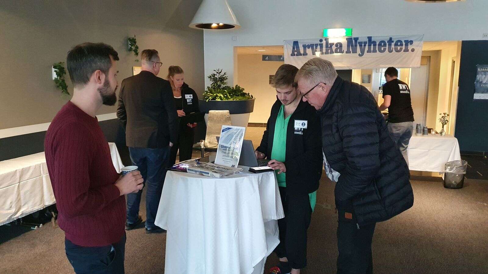 Arvika Nyheter - Nya lokalredaktionen i Eda invigdes med öppet hus