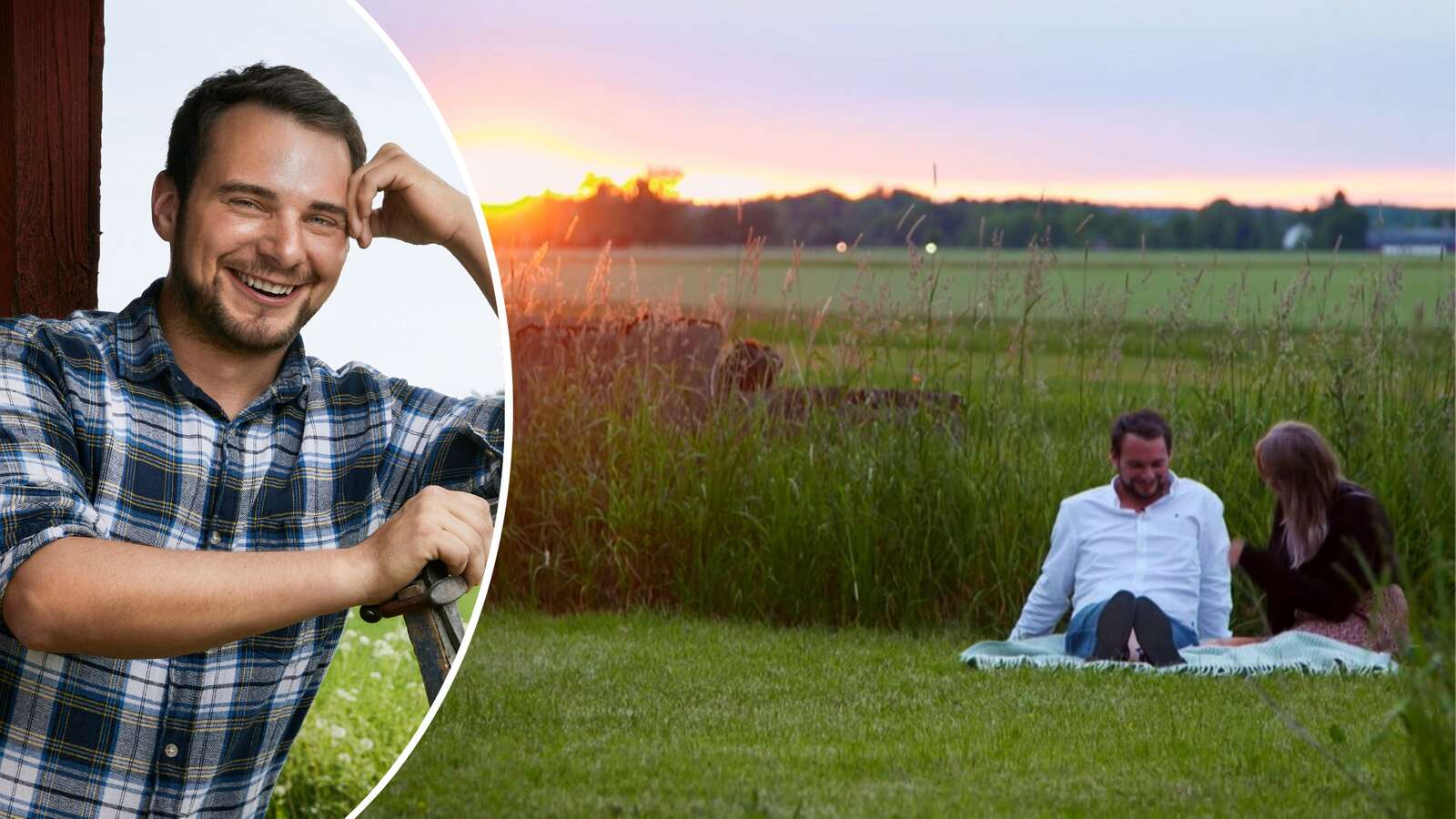 NLT - Trädgårdsfest och singeldejter för Bonde-Daniel