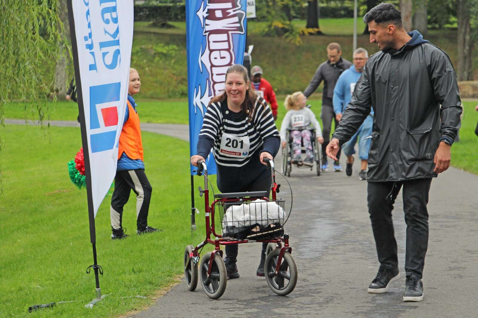 Full fart framåt när Para Run hölls i Boulognerskogen: ”Bara att tuta ...