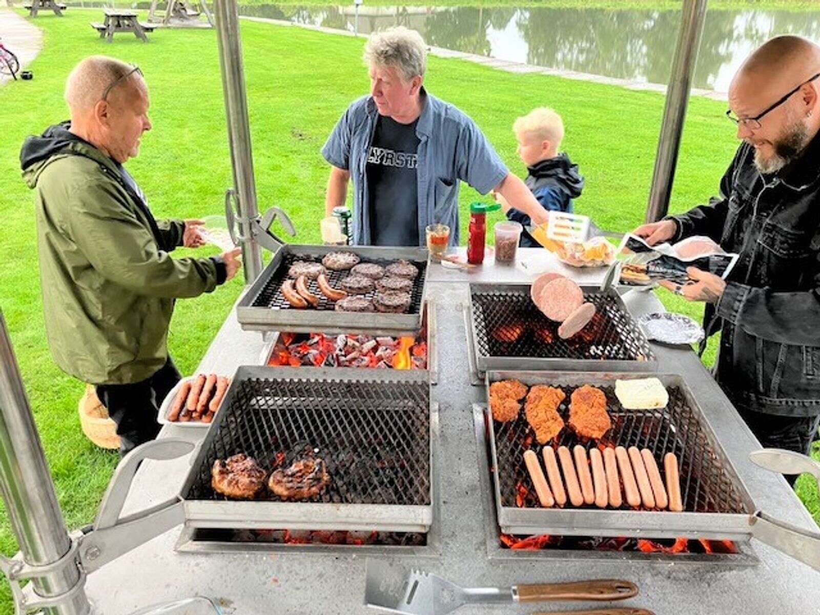 Mariestads-Tidningen - Ny samlingspunkt: Grillen invigd i Lyrestad