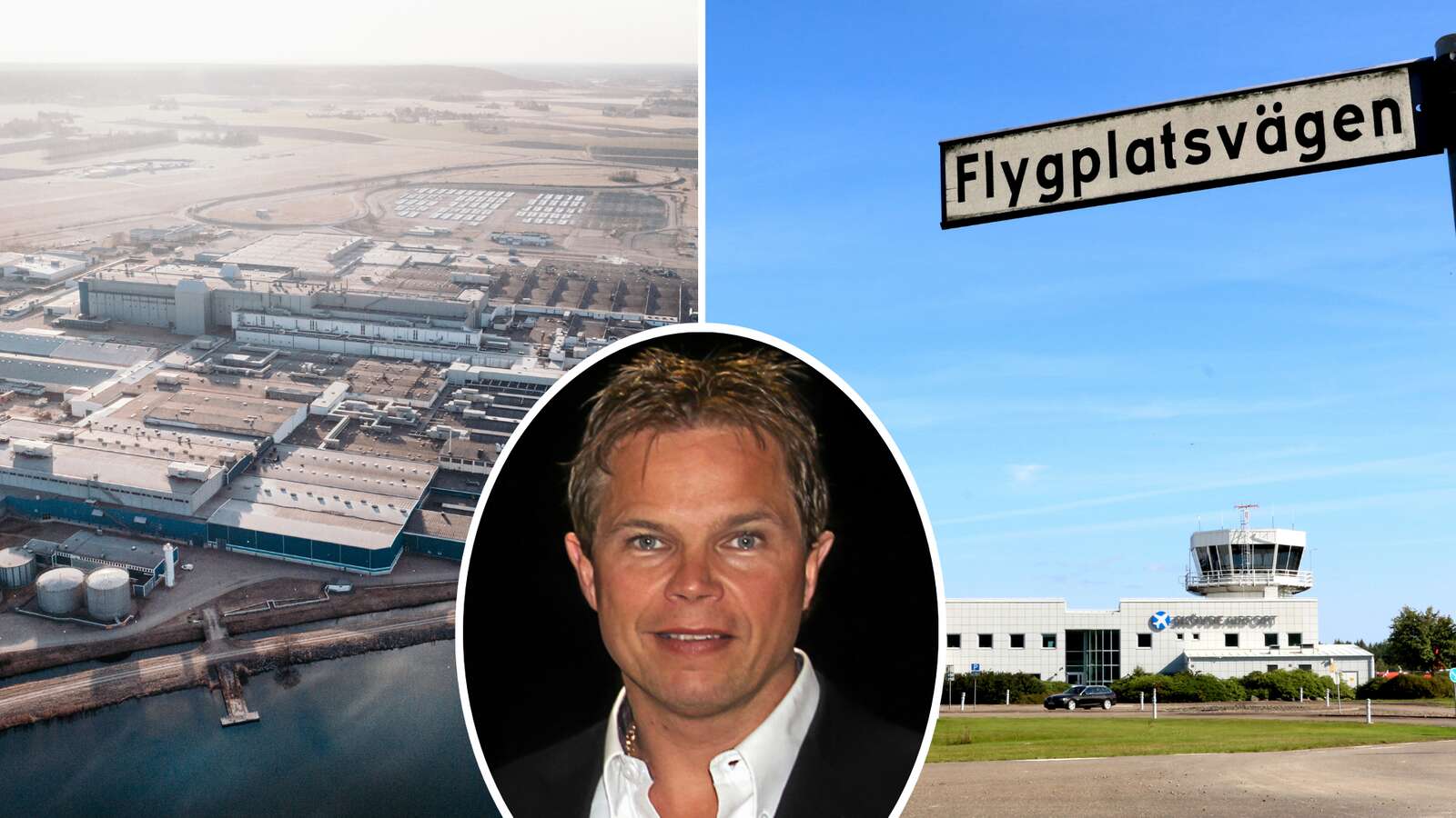 SLA - Intresserad av flygplatsen – nu köper han Saabs gamla fabrik
